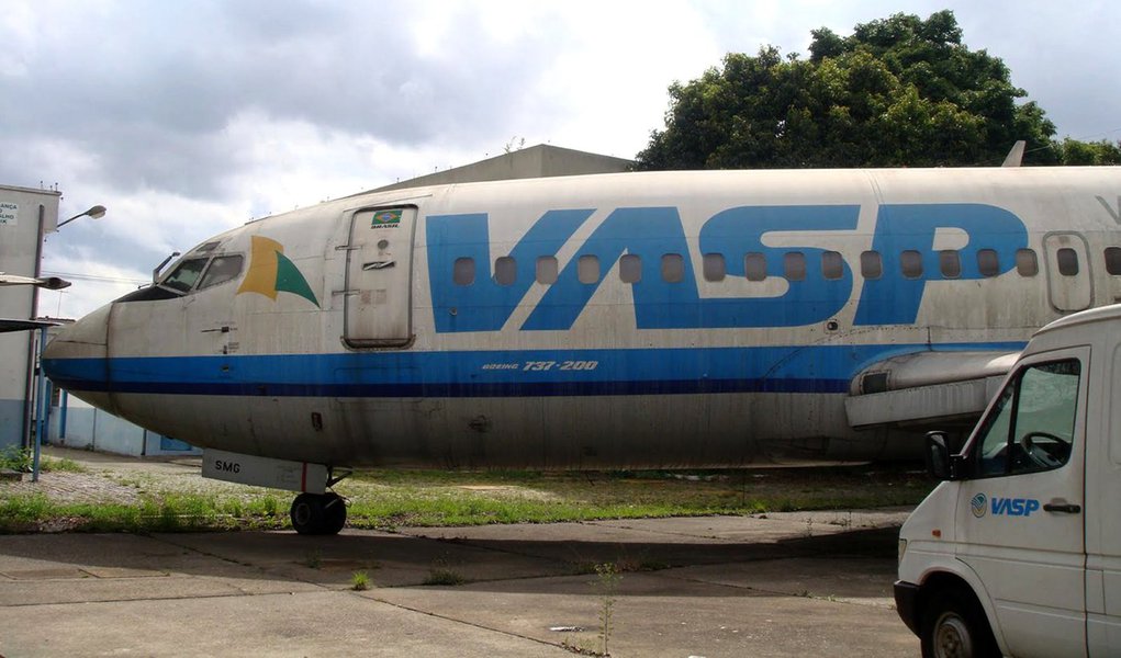 Boeing 737-200 da Vasp será leiloado | Brasil 247