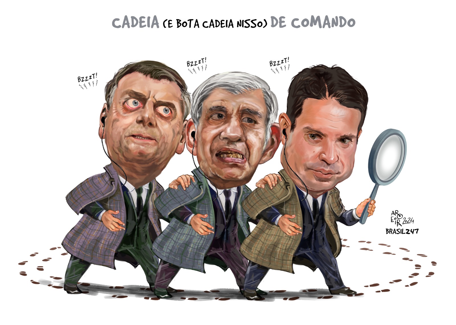 "Cadeia" de comando - Renato Aroeira - Brasil 247