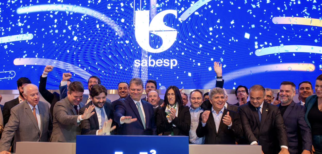 Sabesp bate recorde histórico após privatização | Brasil 247