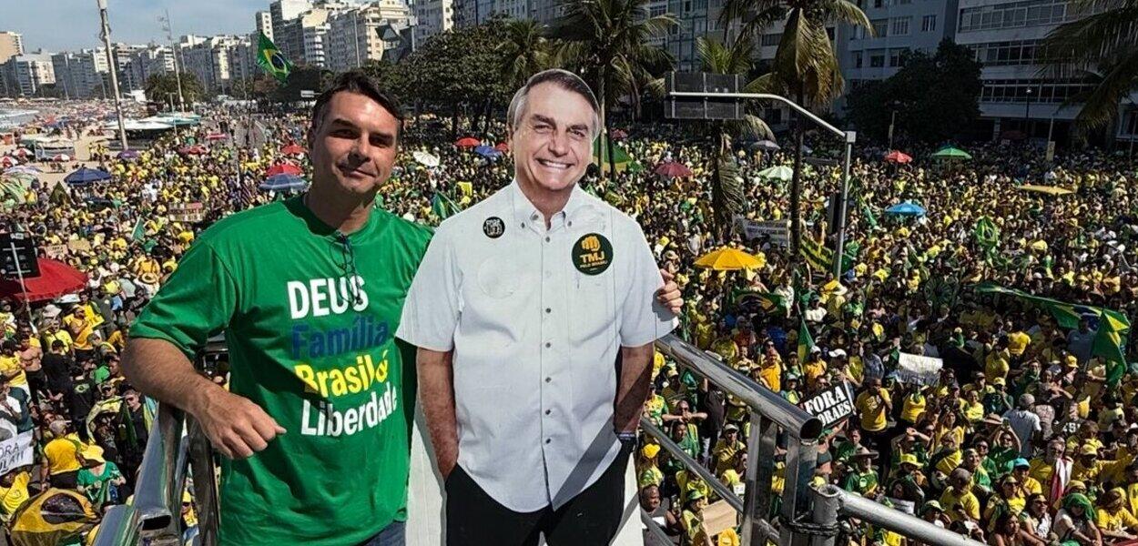 Flávio revela o preço da sua desistência: “Bolsonaro livre, nas urnas ...