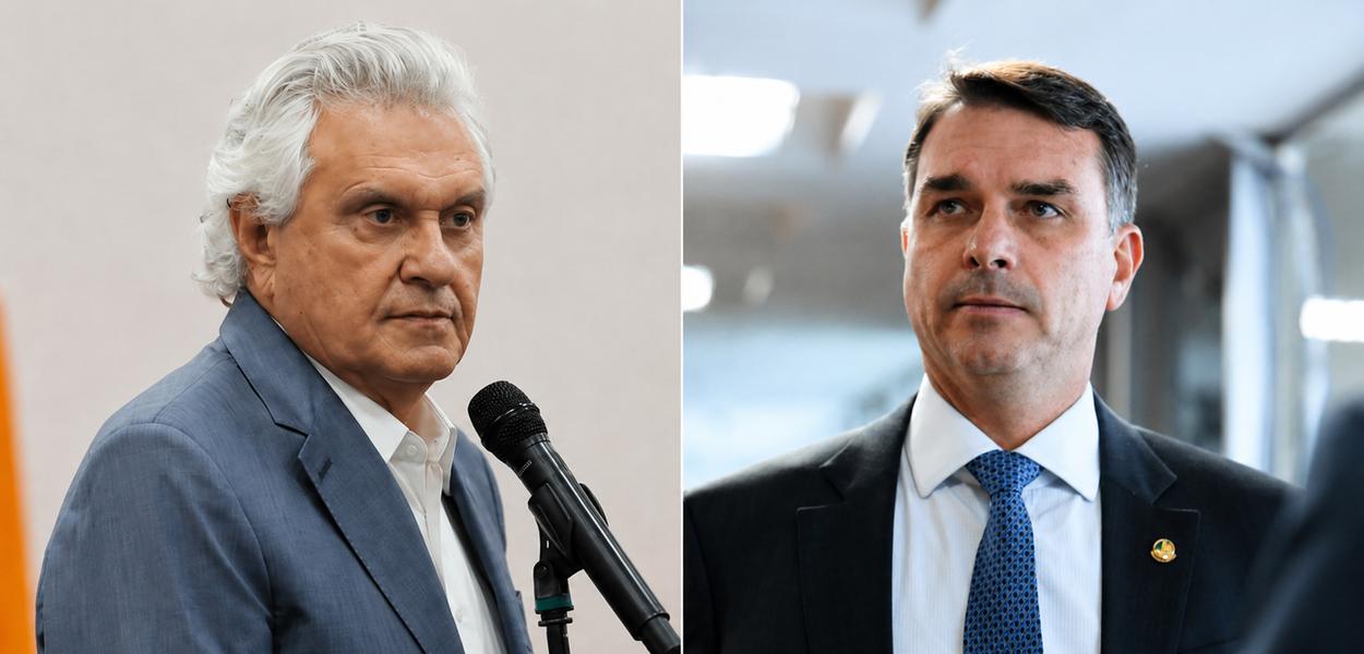 Caiado sinaliza apoio a Flávio Bolsonaro no 2º turno mesmo após ...