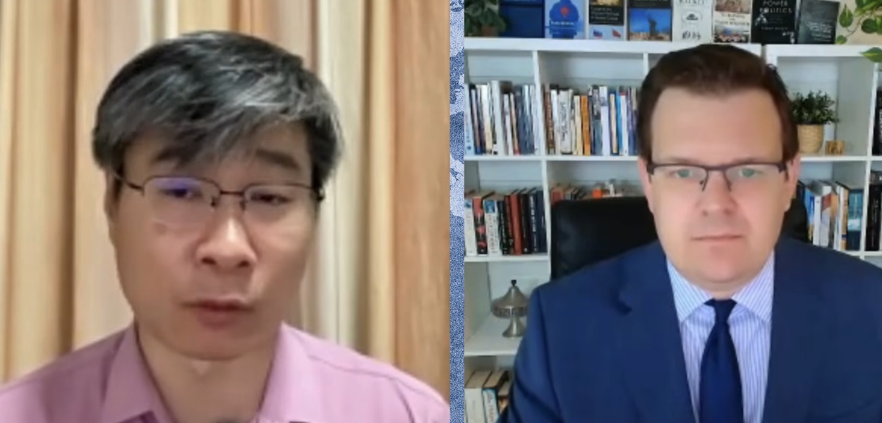 Analista chinês Jiang Xueqin vê EUA presos no Irã, Europa em guerra ...
